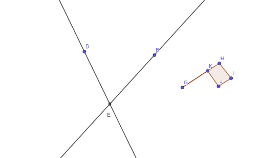 Reflections over Intersecting Lines – GeoGebra