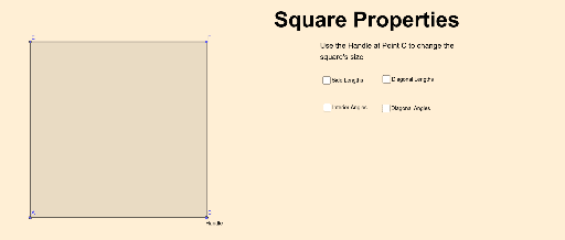 Square Properties – GeoGebra