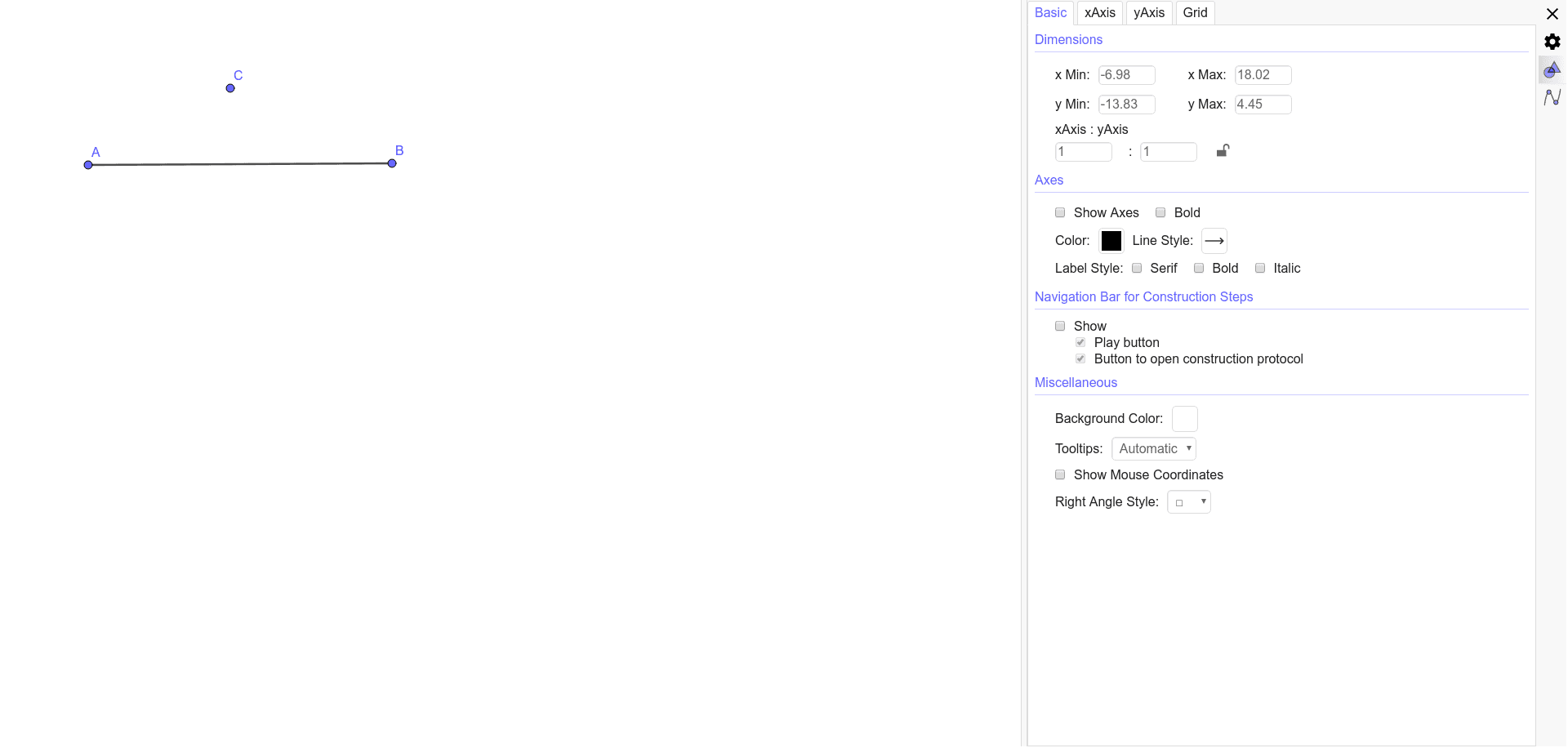Parallel Through C – GeoGebra