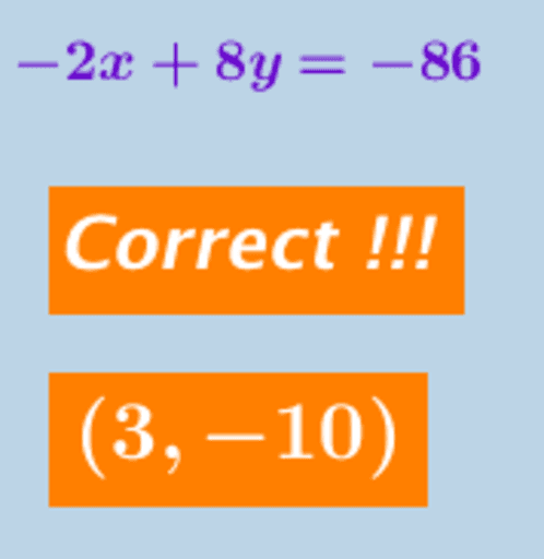 Solving Linear Systems Algebraically: Quiz (V1) – GeoGebra
