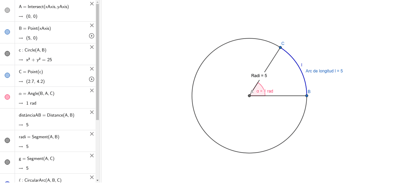 Radian – GeoGebra