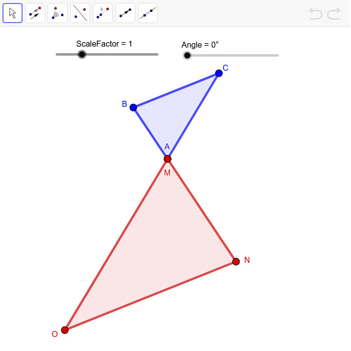 Definition of Similarity in Terms of Similarity Transformations – GeoGebra