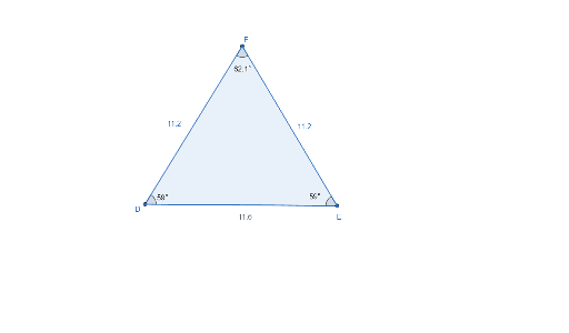 Triangle isocèle – GeoGebra
