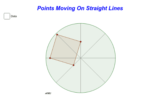 Points moving on straight lines – GeoGebra