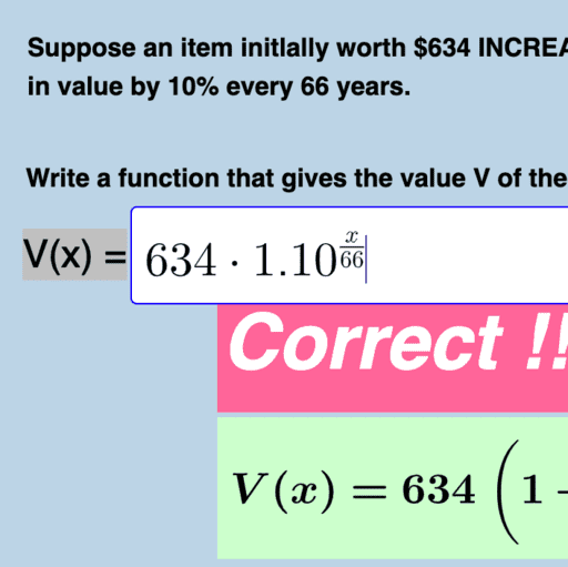 Quiz: Writing Exponential Growth & Decay Functions – GeoGebra
