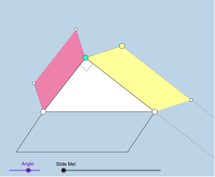 PT via Similar Parallelograms – GeoGebra