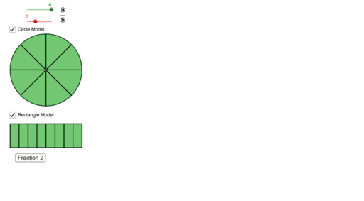 Fraction Models – GeoGebra