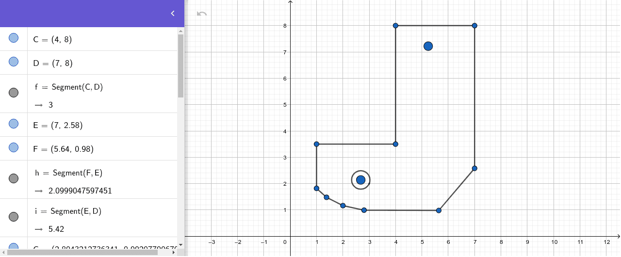 Hole 7 – GeoGebra