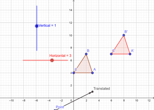 Transformations (Translation, Reflection & Rotation) – GeoGebra