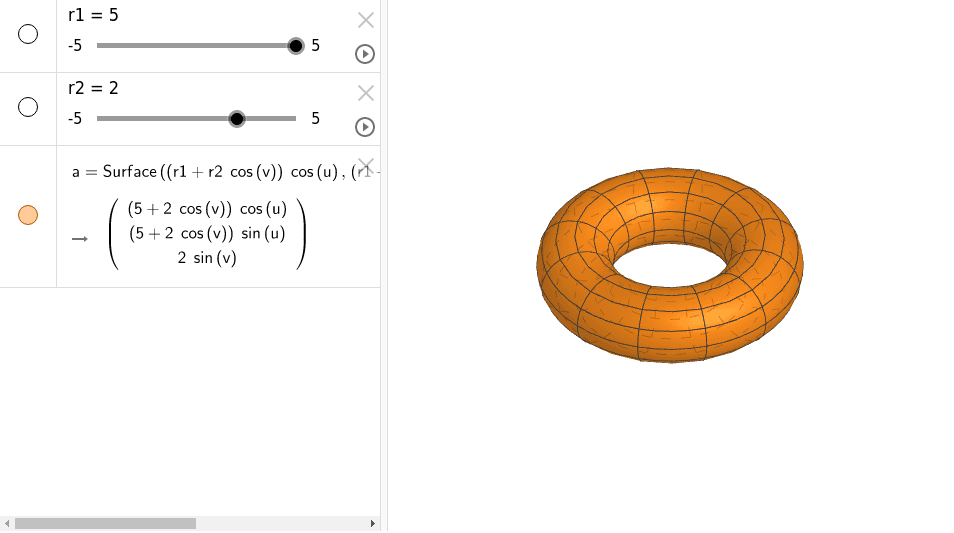 Torus – GeoGebra