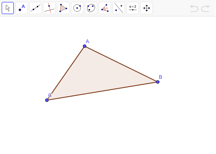 cercle circonscrit et triangle rectangle – GeoGebra