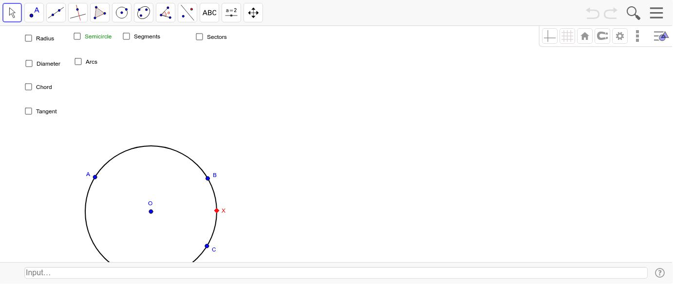Parts of Circle (old) – GeoGebra