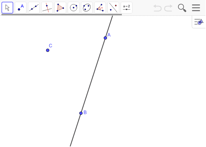 TRANSFORMATIONS – REFLECTION EXPLORATION – GeoGebra