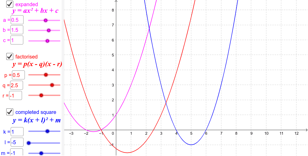 quad 3 diff forms – GeoGebra