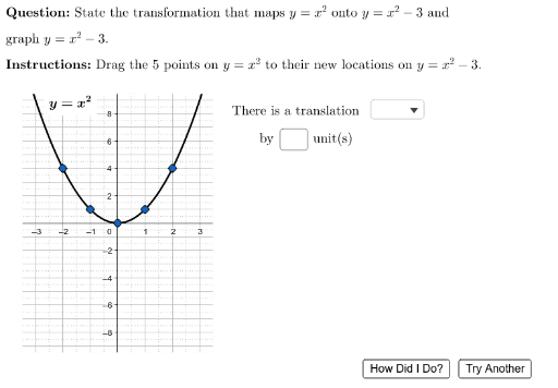 QR4-01-CYU5 (Vertical Translations of Parabolas) – GeoGebra