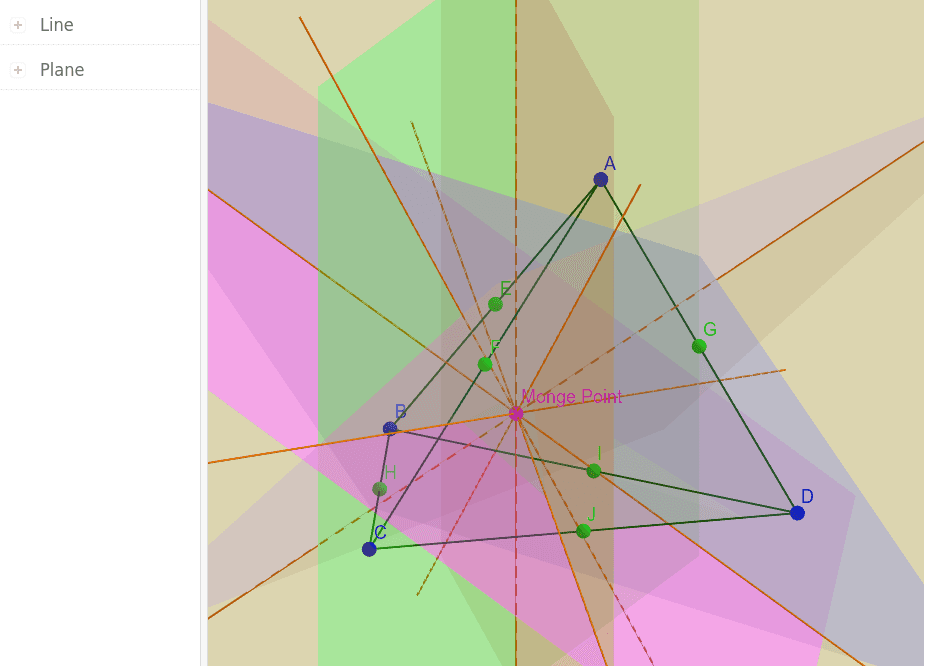 The Monge Point – GeoGebra