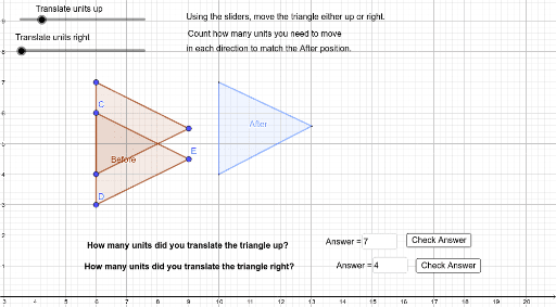 Translations – GeoGebra