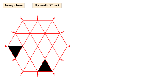 Sześciokątny wzór 4 / Hexagonal pattern 4 – GeoGebra