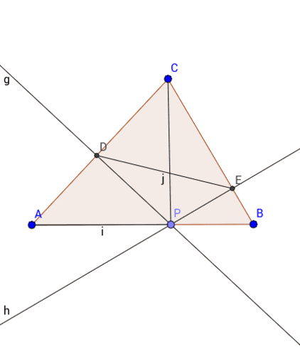 Cuoco & Goldenberg Triangle Problem (1996) – GeoGebra