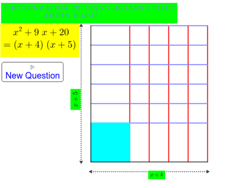 Algebra Tiles - (ii) – GeoGebra