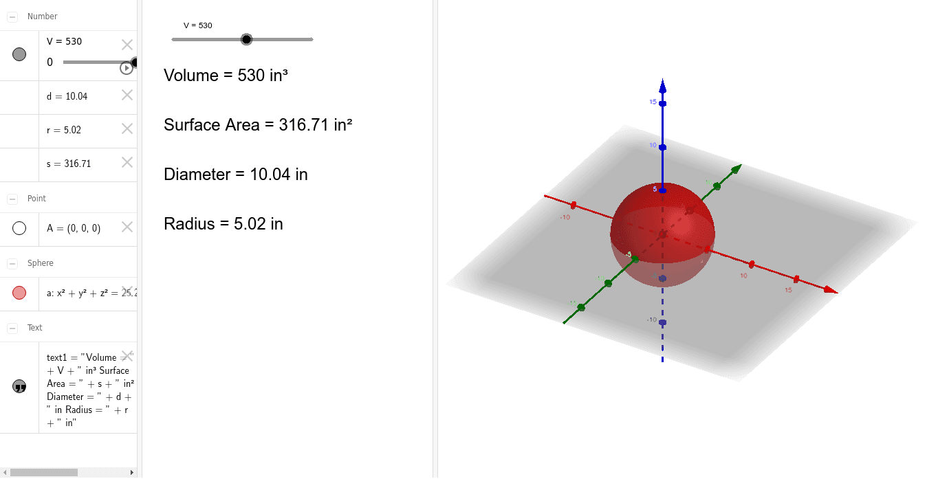 Activity 3.5 – GeoGebra