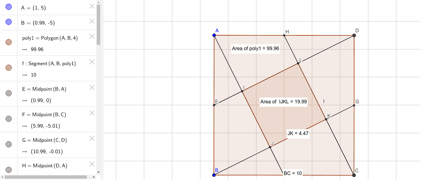 Shaded Square – GeoGebra