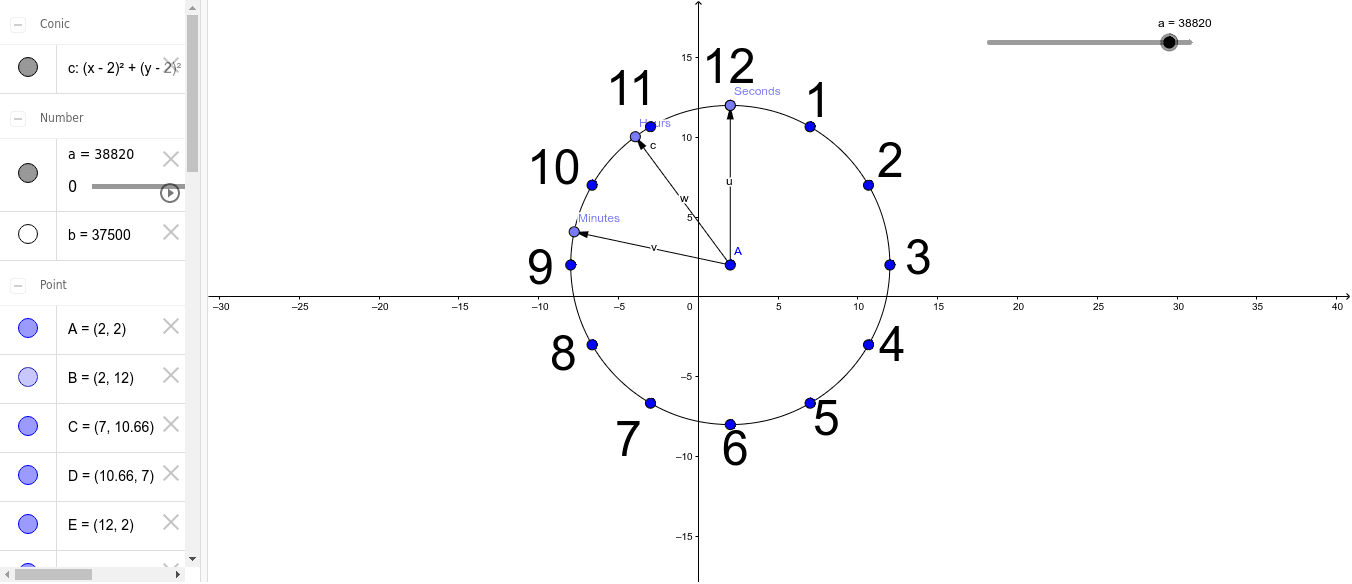 Clock 1.0 – GeoGebra