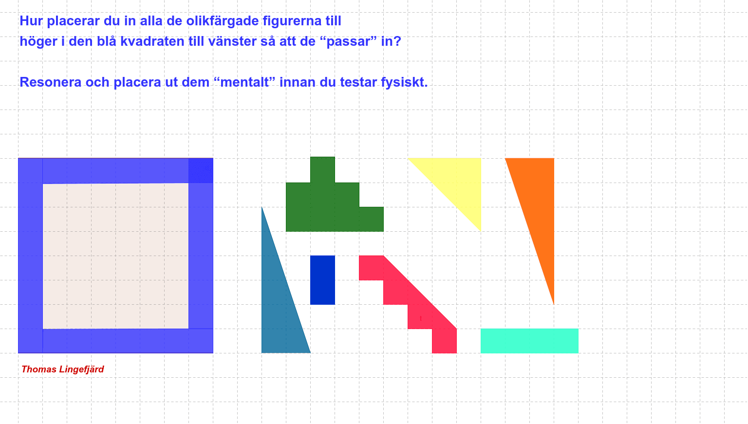Spatialt tänkande 2 – GeoGebra