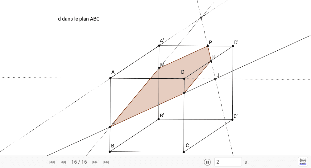 ch14 ex 14 1 section plane d'un cube par un plan – GeoGebra