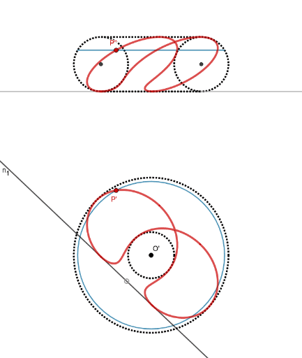 Tangent at a general point of intersection of a torus – GeoGebra