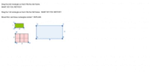Drag the 2x3 rectangle to fit in the 3x6 frame – GeoGebra