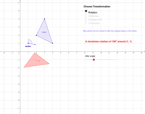 Transformations – GeoGebra