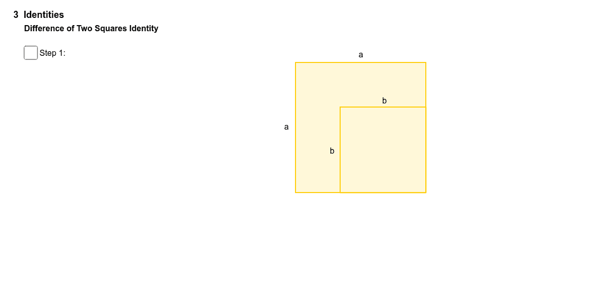 Difference of two squares – GeoGebra