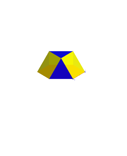 Triangular cupola – GeoGebra