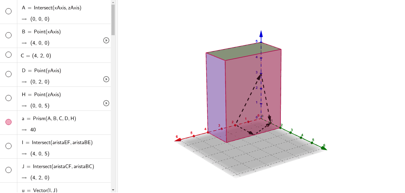 Vectores 3D – GeoGebra
