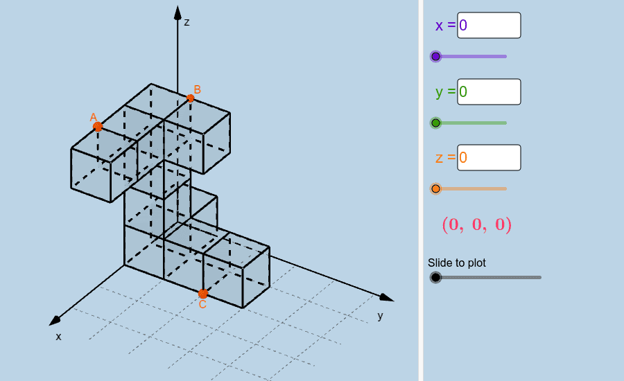 Points in 3D Coordinate System – GeoGebra