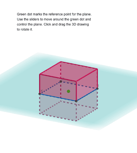 Cube Cross-Sections – GeoGebra