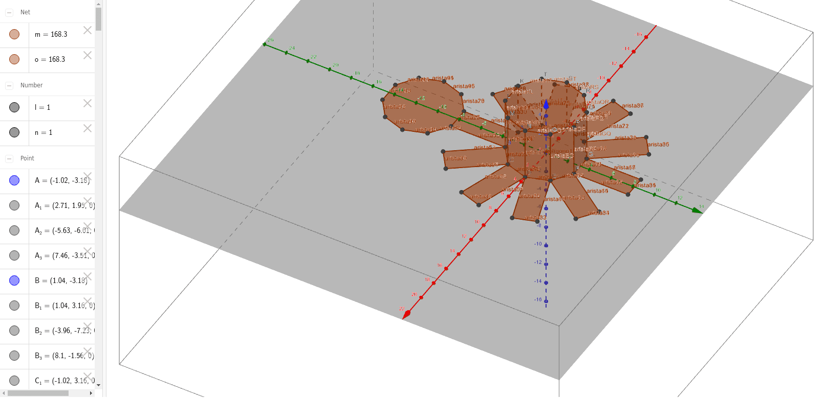 Prisma decagonal – GeoGebra