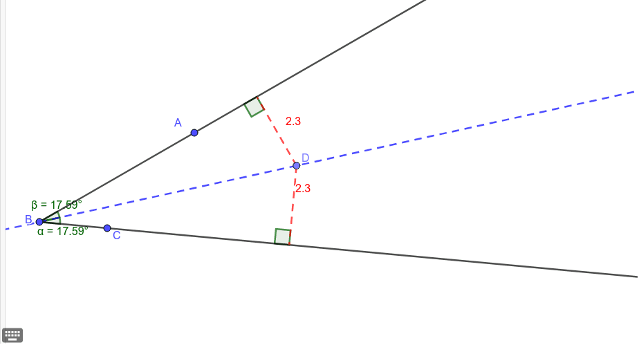 Teorema de la Bisectriz – GeoGebra