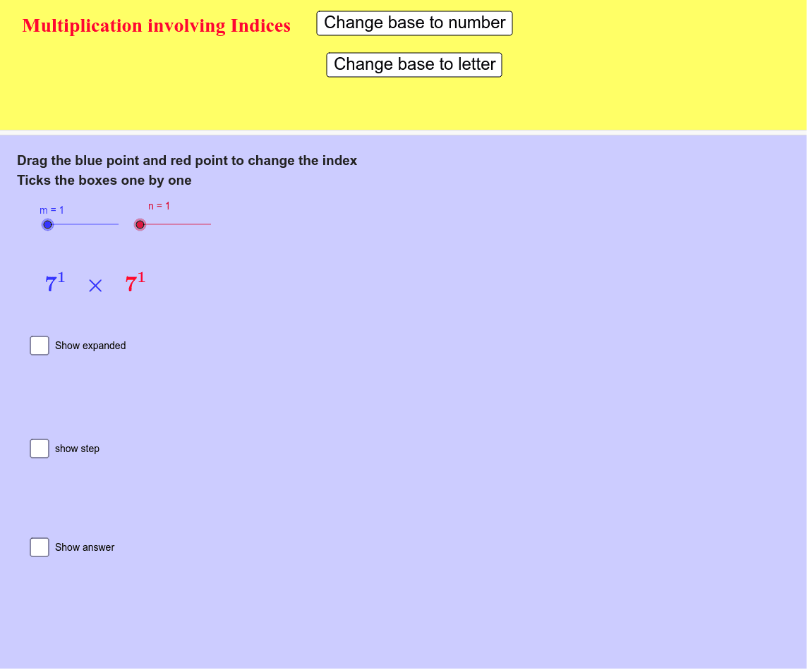 Polynomial - index multiplication – GeoGebra