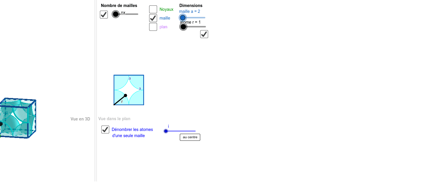structure cubique simple v5 – GeoGebra