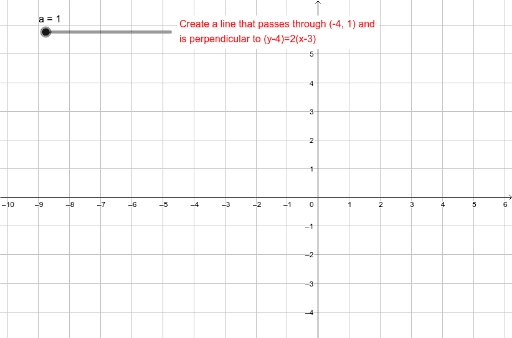 Chapter 3.3-3.4 – GeoGebra
