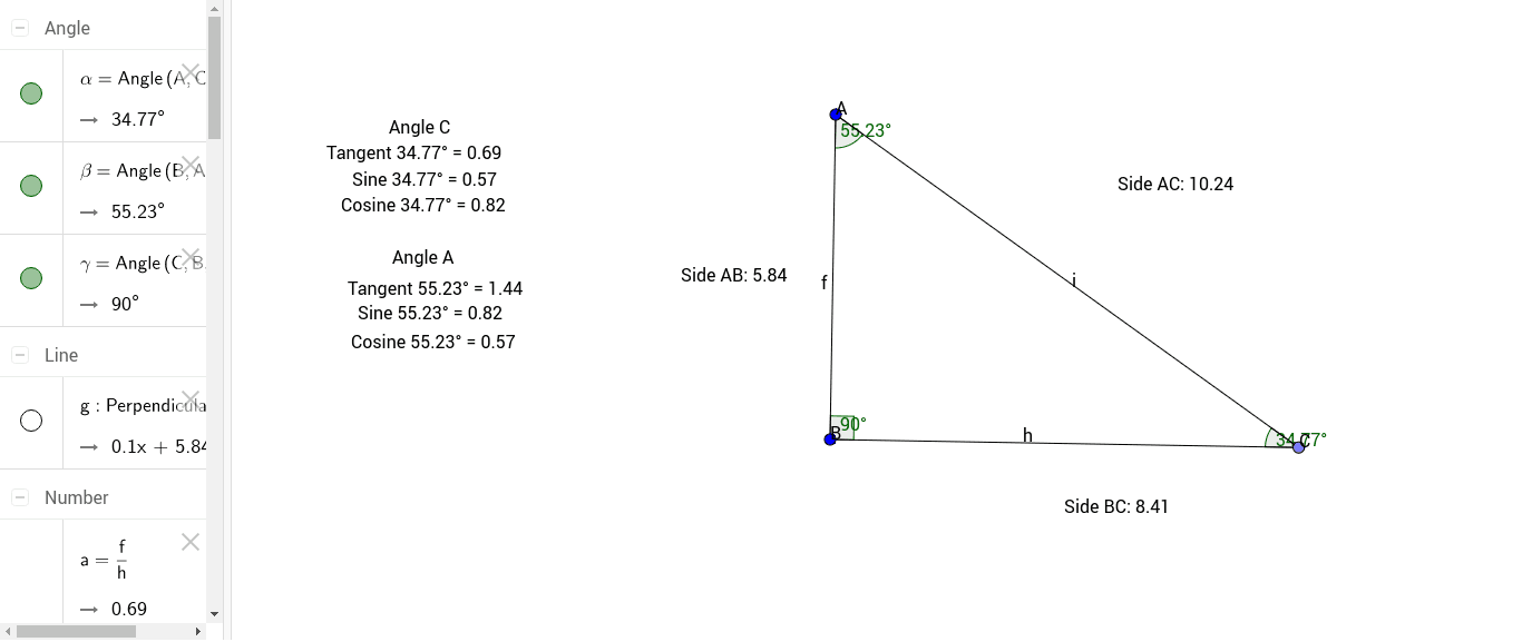 Soh-Cah-Toa Triangle – GeoGebra