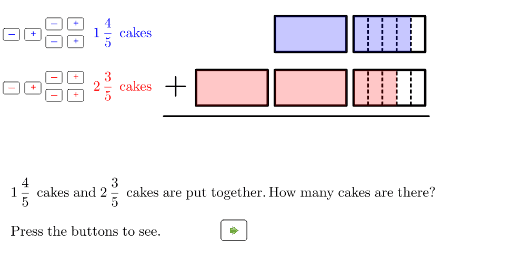 Addition of Fractions with The Same Denominator – GeoGebra