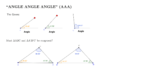 Geometry - Triangle Congruence – GeoGebra