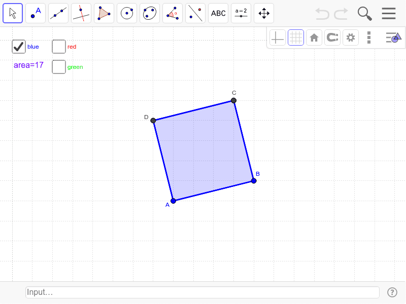 tilted square – GeoGebra