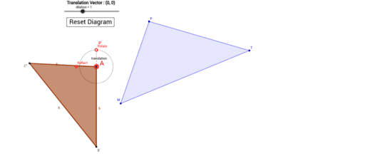 G-SRT.A2 (4)Are two triangles similar using transformations? – GeoGebra
