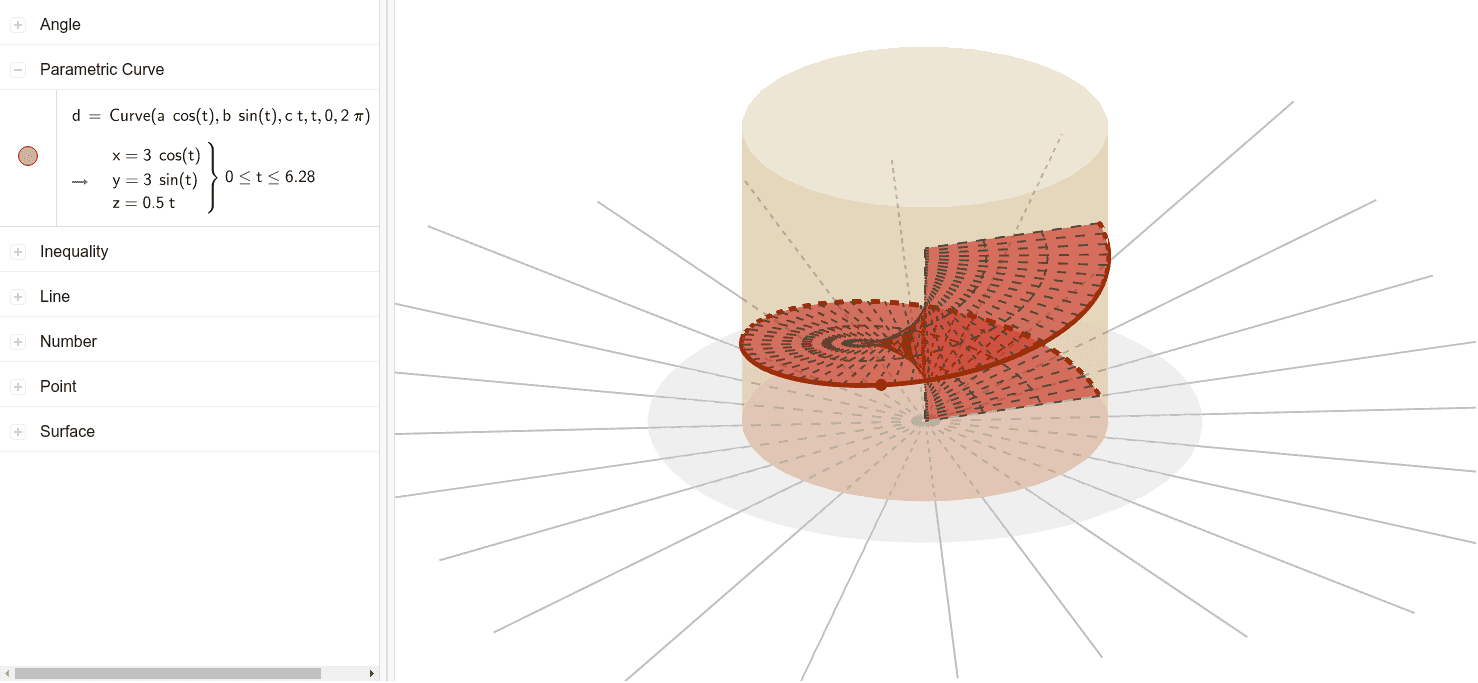 helicoide – GeoGebra