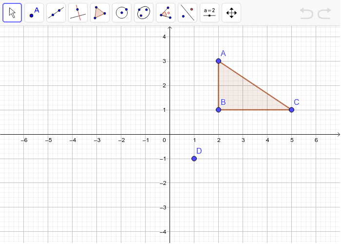 Transformation Practice – GeoGebra