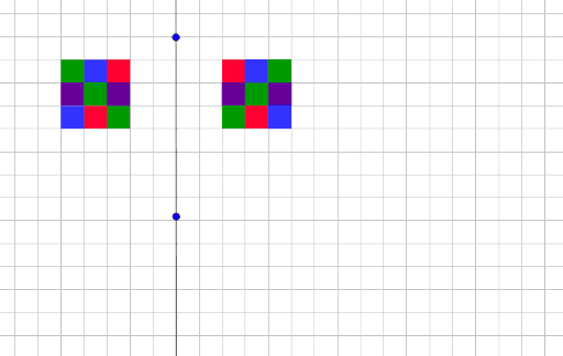 Symmetry Machine w moveable line – GeoGebra